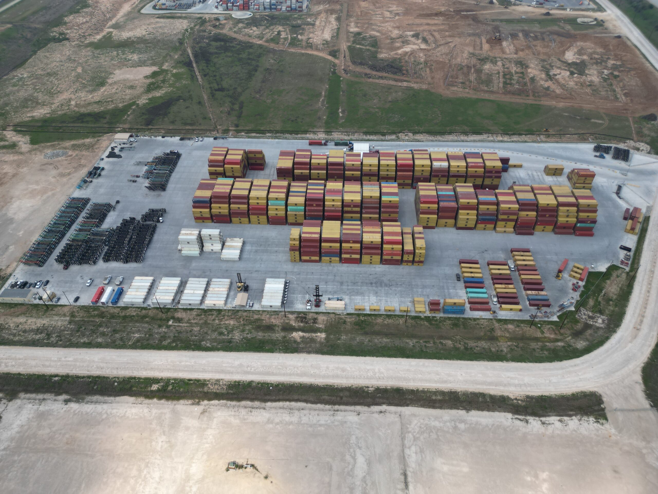 C&C Container Yard at Bayport Terminal - A.G. Peltz Group